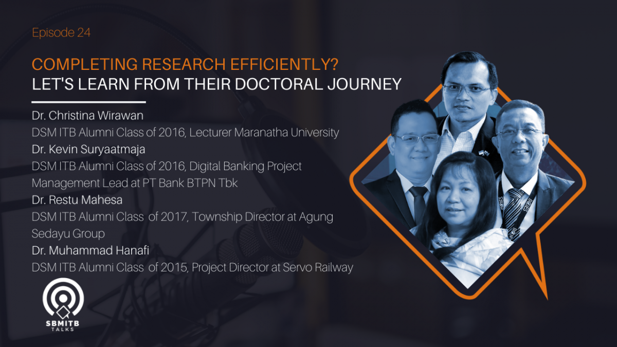 Completing research efficiently? Let's learn from their doctoral ...