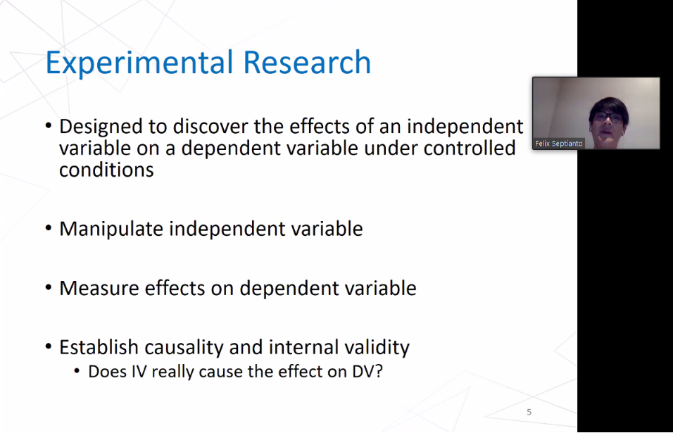 The Understanding of Experimental Research Design for Customer Decision ...
