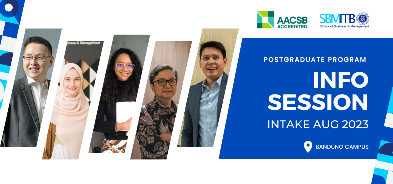 Online Info Session Postgraduate - SBM ITB