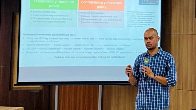BI reveals Indonesian Monetary Policy for ITB students - SBM ITB