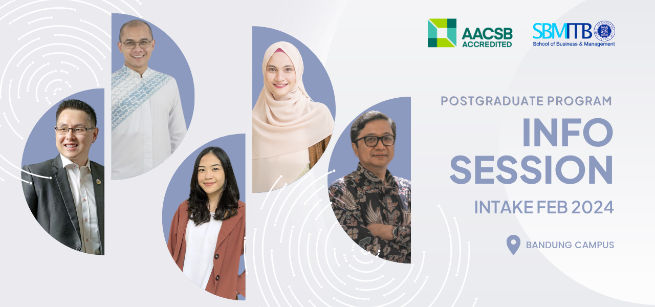 Online Info Session Postgraduate - SBM ITB