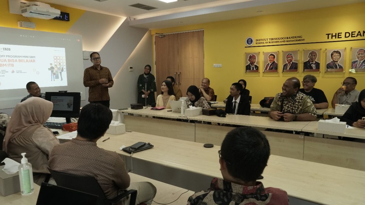 Mini SBM ITB TACO collaboration officially opened, 60 participants ...