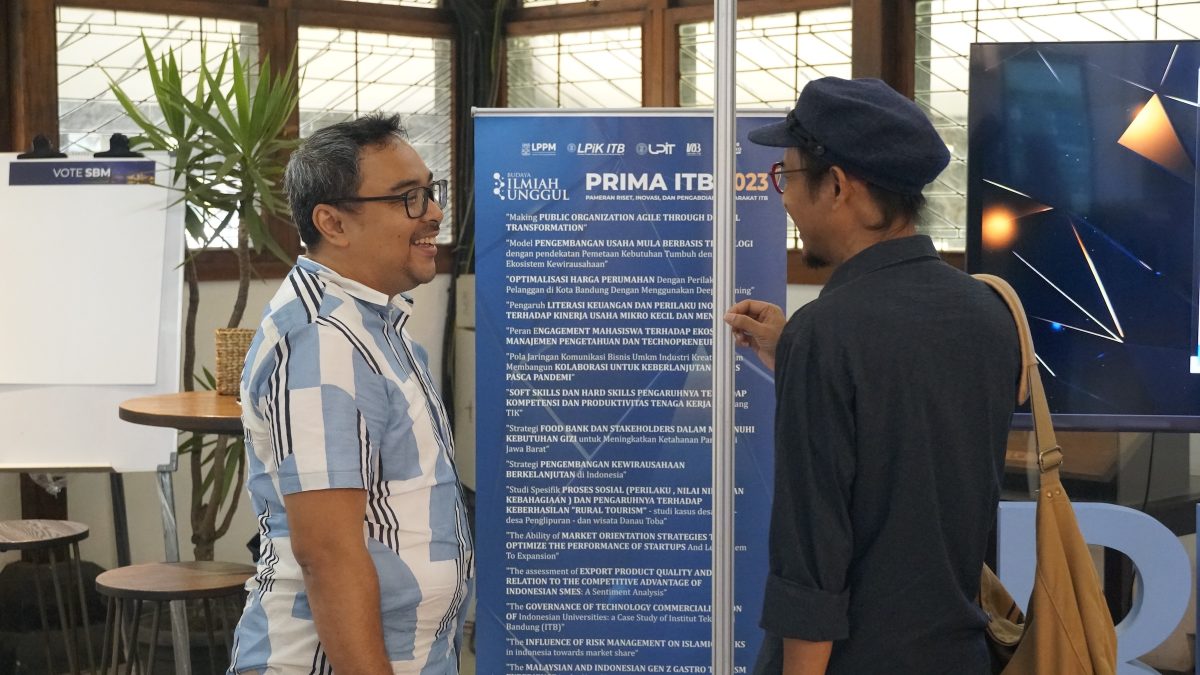 SBM ITB highlights 38 research and community service projects, offering solutions for MSMEs ...