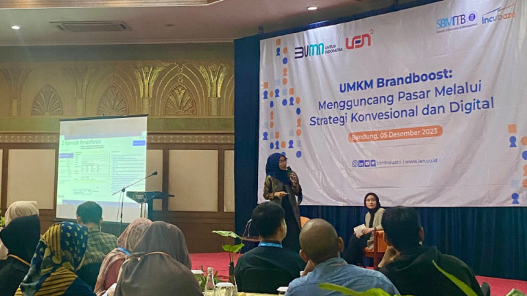 The lecture project involves 50 Bandung MSMEs, including certification and coaching - SBM ITB