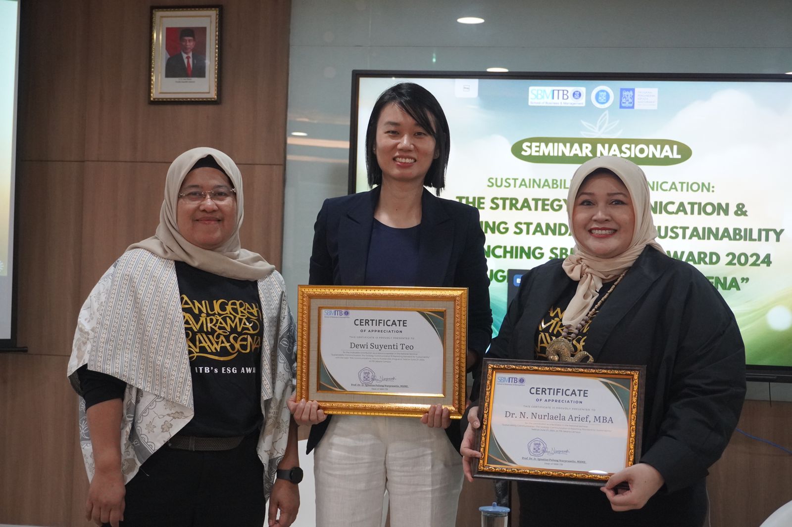 Anticipating greenwashing, SBM ITB launches ESG Awards and hosts National Seminar on ...