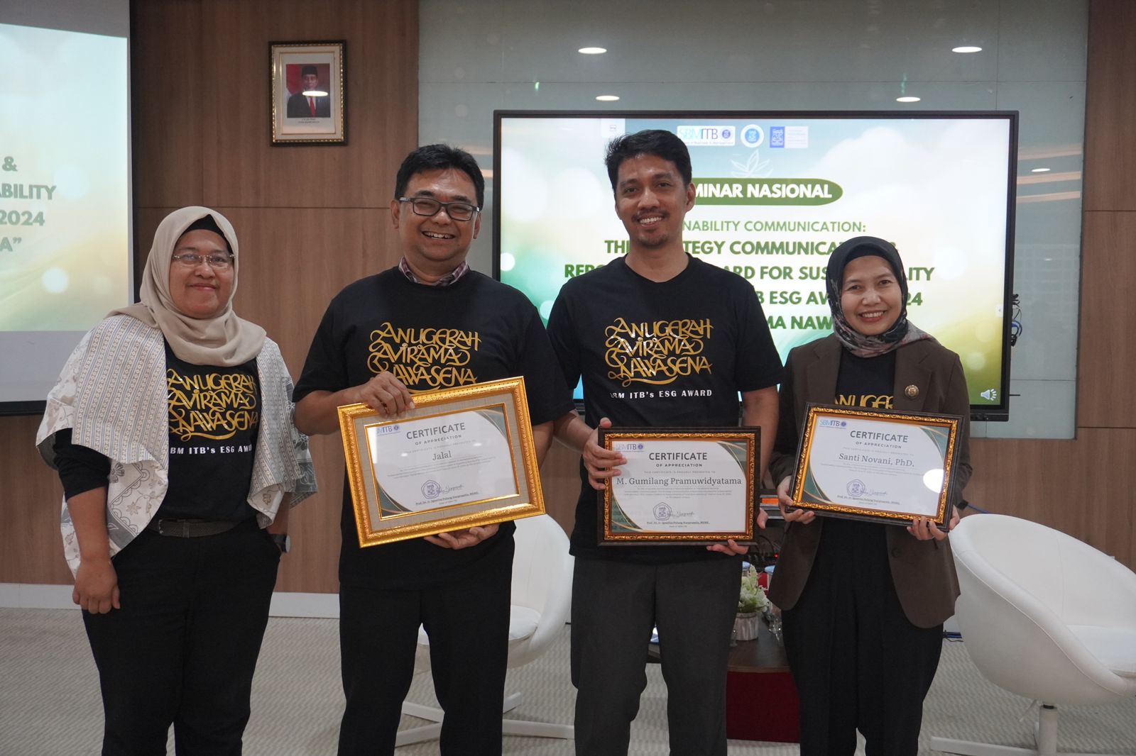 Anticipating greenwashing, SBM ITB launches ESG Awards and hosts National Seminar on ...