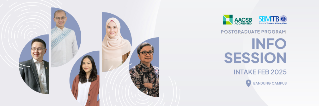 Online Info Session Postgraduate - SBM ITB