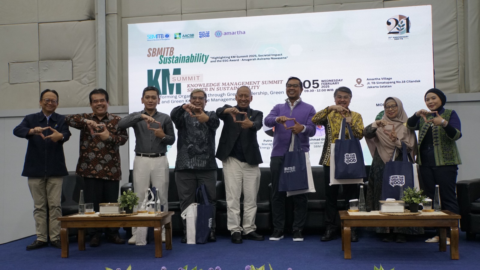 SBM ITB’s KM Summit highlights the role of green knowledge in sustainable development - SBM ITB