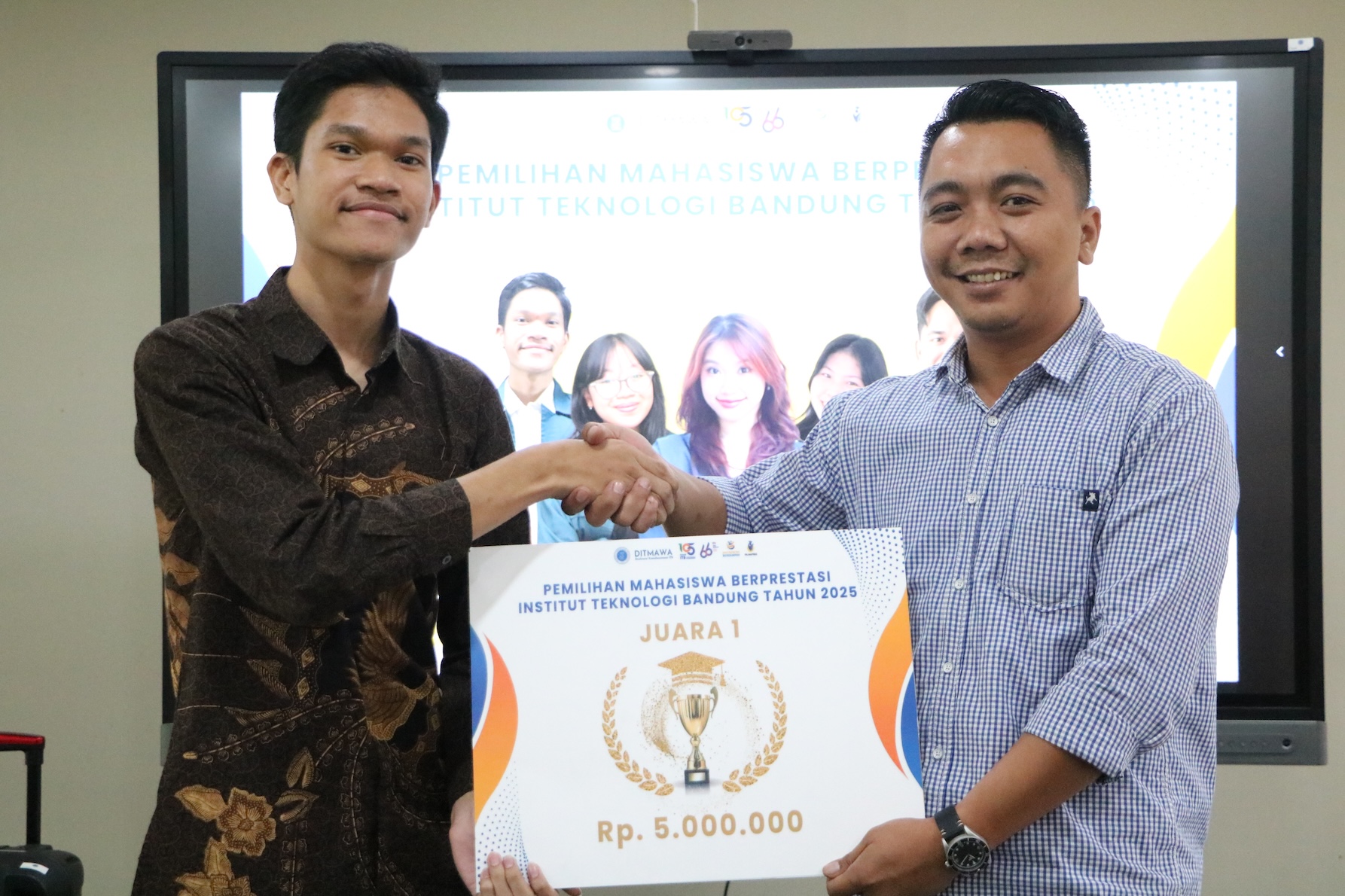 Mapres ITB 2025, Albert Hasugian: Not an overnight dream - SBM ITB